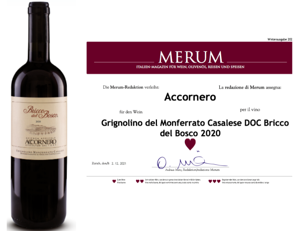 Merum 2022 - Accornero Vini del Monferrato